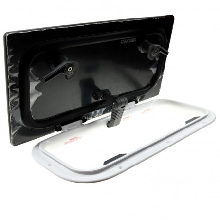 Lewmar FLUSH 41 Luke Hatch GEN.2 - Dunkelgraues Glas